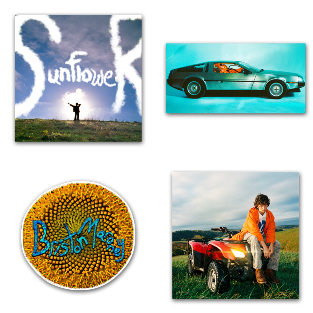 Sunflower Sticker Set – Briston Maroney